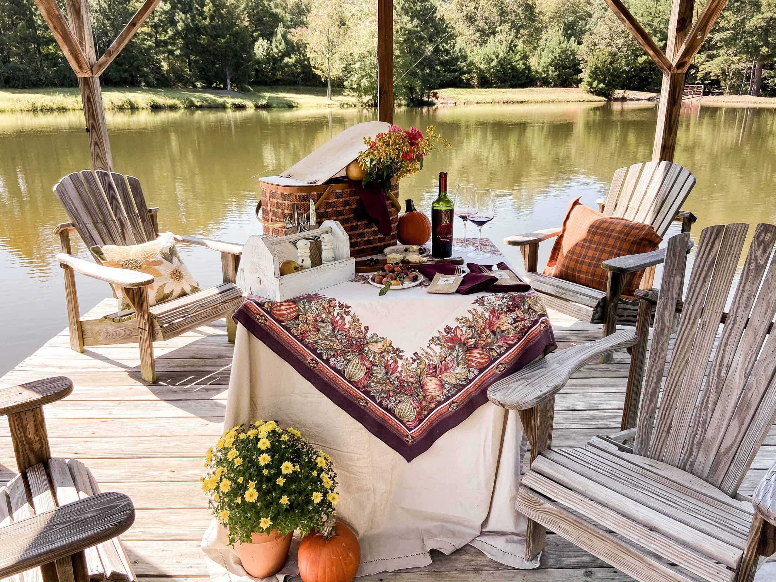 Adventures in Planning a Fall Vintage Picnic - The Ponds Farmhouse