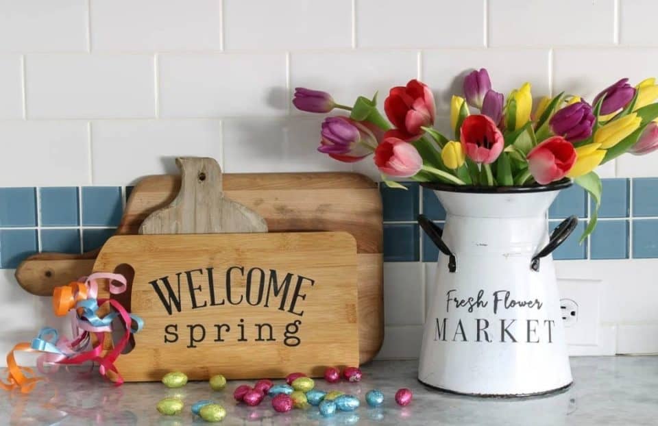 9 Great DIY Spring Decor Ideas - The Ponds Farmhouse