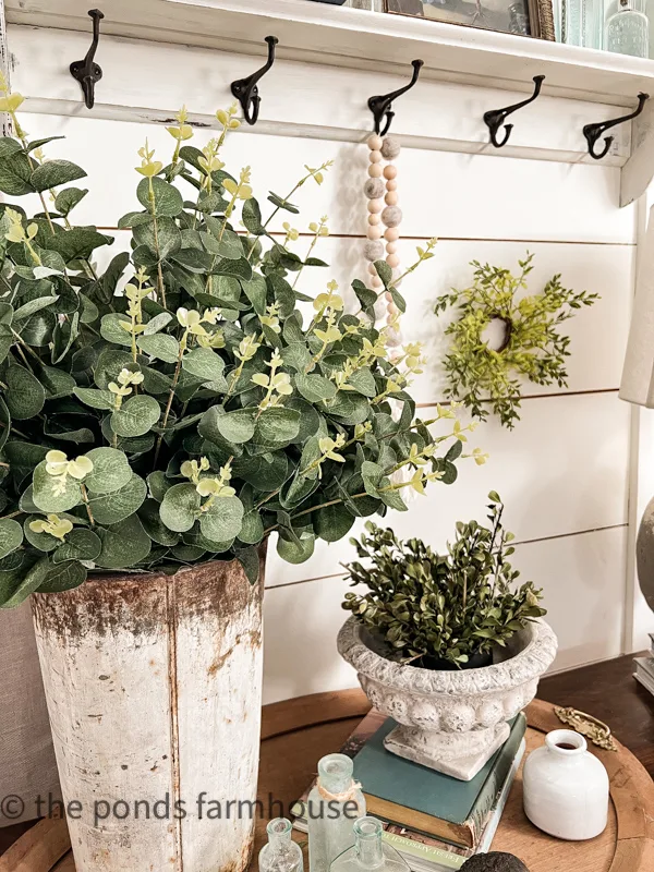 Entry Table Decorating Ideas for Spring