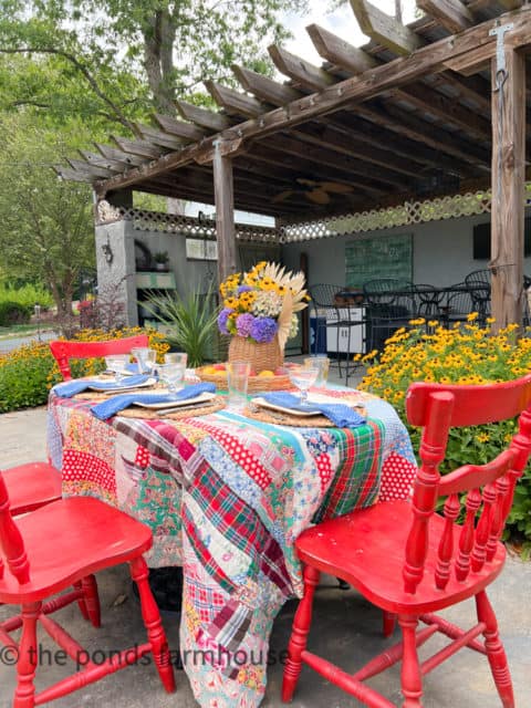 The Best Backyard B B Q Setup and Outdoor Cookout Table Idea