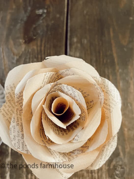 DIY Paper Flowers: A Step-by-Step Guide Using Old Book Pages