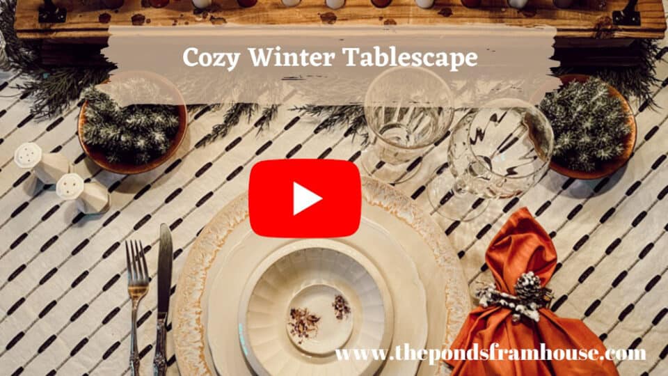 6 Creative Cozy Winter Table Ideas for Farmhouse Style