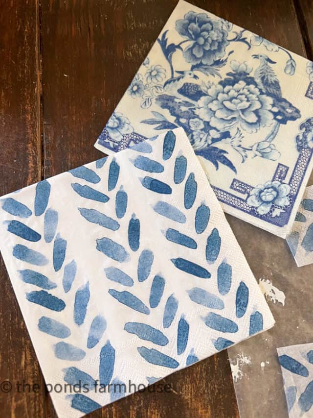 How to Make A DIY Decorative Box with Napkin Decoupage