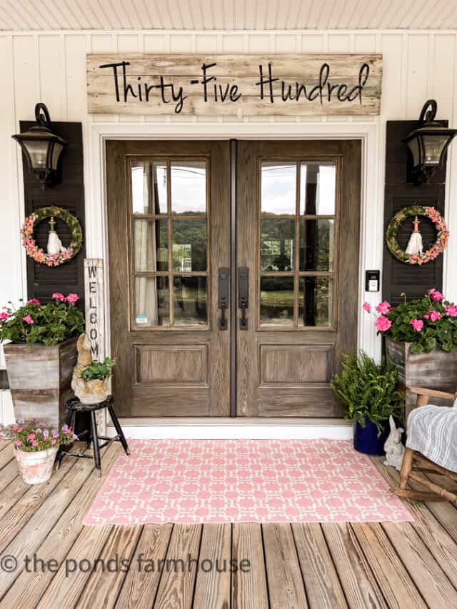 7 Must Have Country Porch DIY Ideas for Budget Decorating