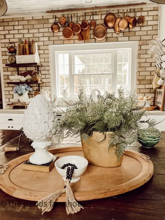 How to Give Kitchen Countertops a New Look with Thrifted Decor