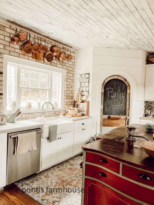 How to Give Kitchen Countertops a New Look with Thrifted Decor