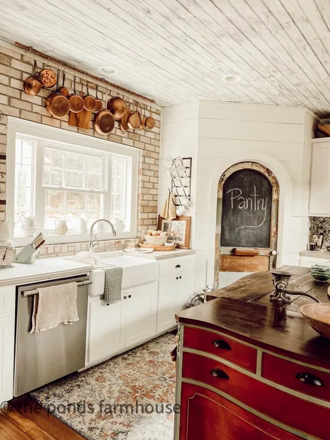 How to Give Kitchen Countertops a New Look with Thrifted Decor
