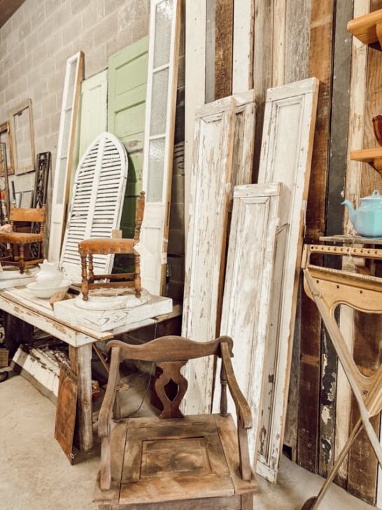 25 Repurposed Architectural Salvage Ideas: Budget Vintage Decor