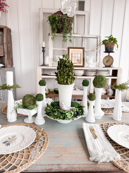 15+ Stunning Ways to Use Vintage Milk Glass in Your Home