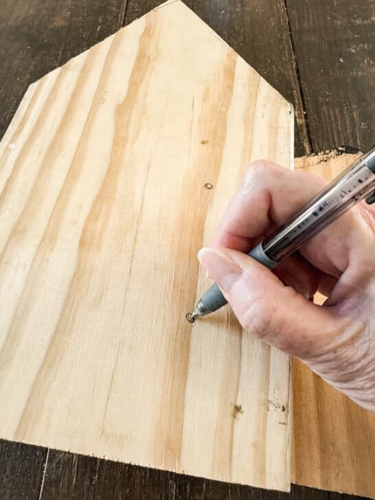 DIY Scrap Wood Rustic Village: Budget-Friendly Craft