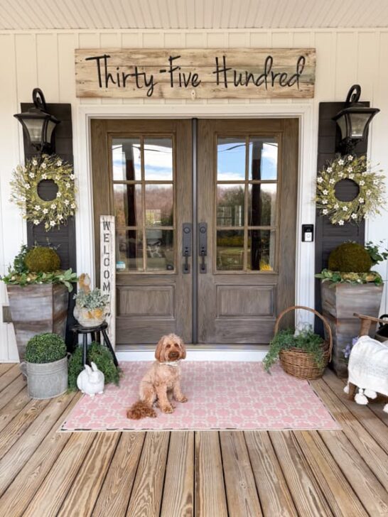 Shop Front Porch & Screened-In Porch - The Ponds Farmhouse