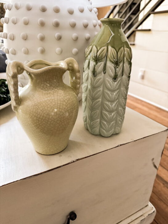 Upcycle Thrifted Vases: Chic Style (Napkins) (Magnolia Inspired)