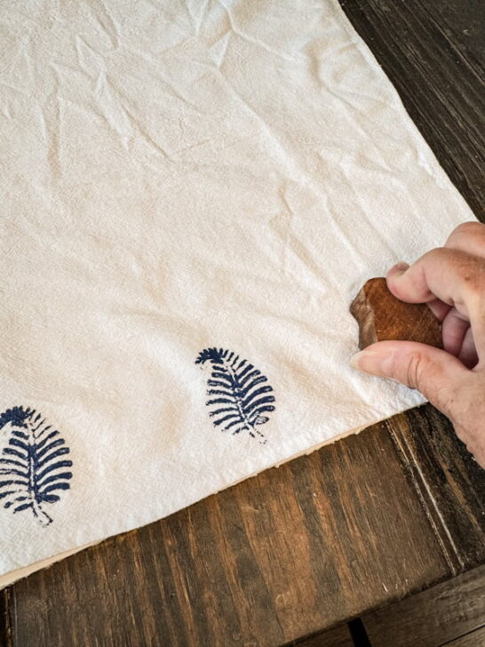 DIY Block Print Napkins: Personalize Your Table With Easy Paint Ideas