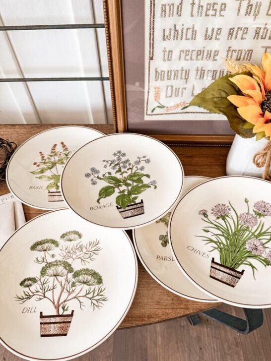 How To Build Stunning Curated Vintage Dinnerware Set Collection