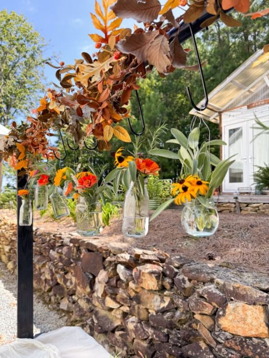 Easy DIY Decorative Stand Over The Table Decorating