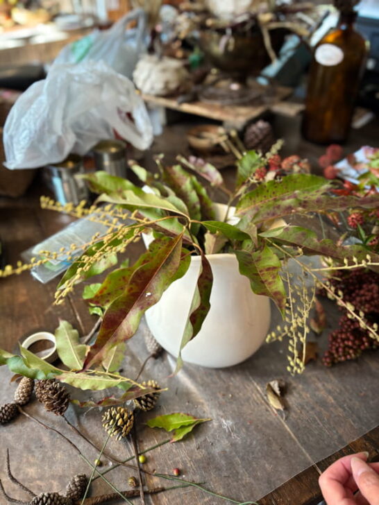 Transform Foraged Treasure: Stunning Fall Floral Arrangement