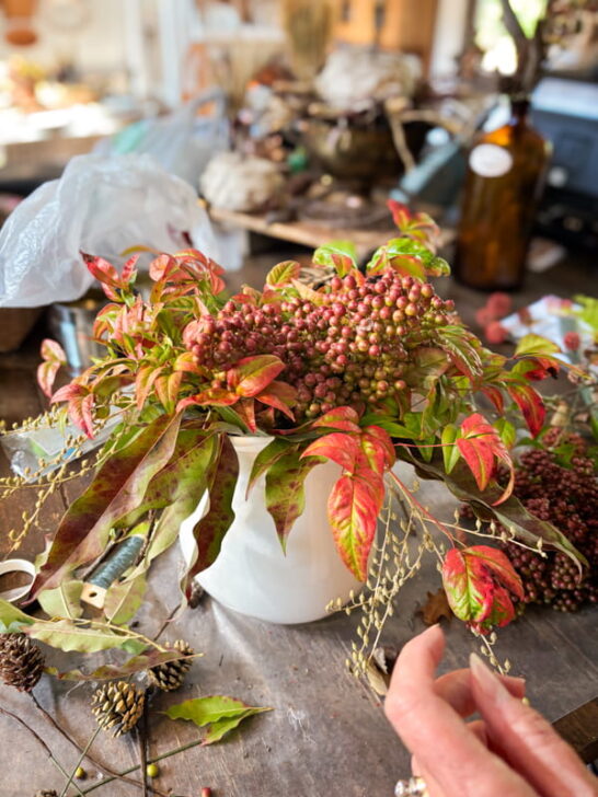 Transform Foraged Treasure: Stunning Fall Floral Arrangement